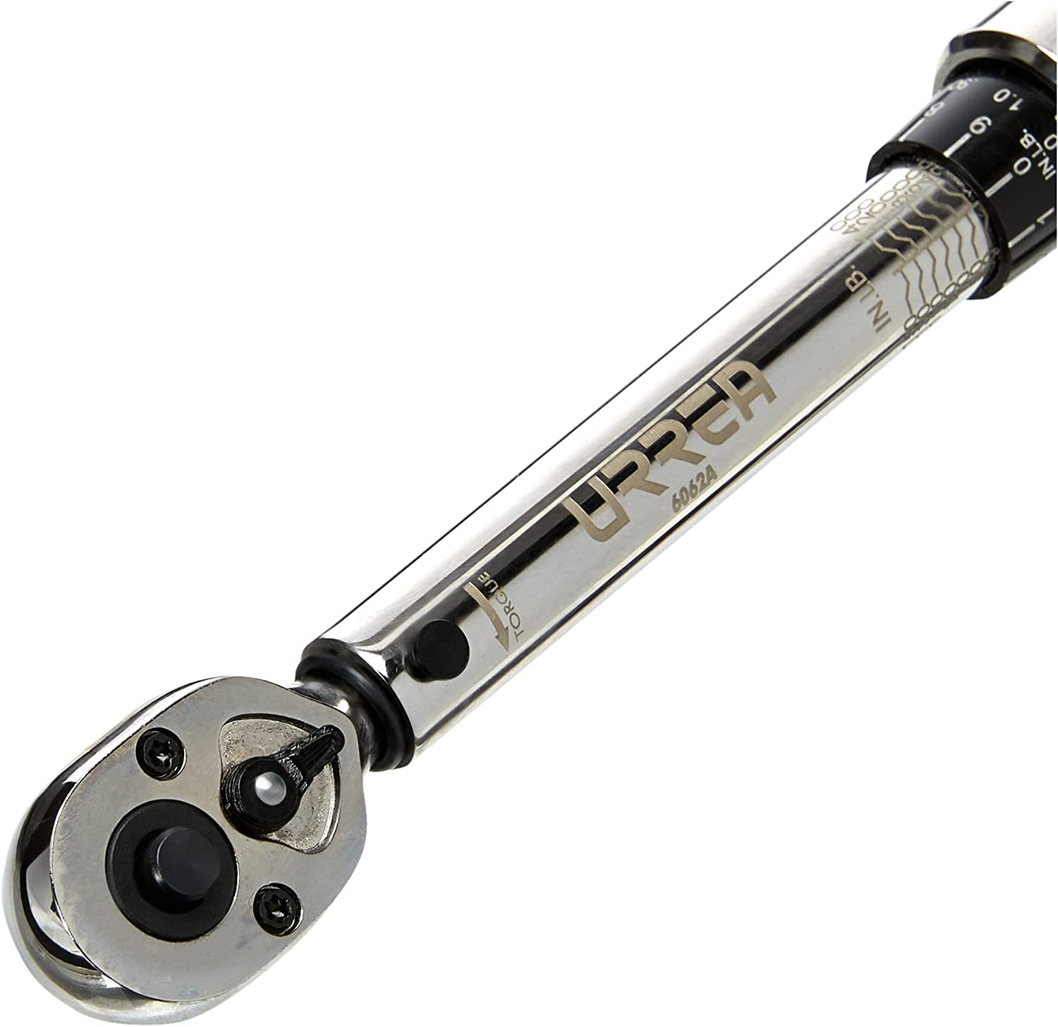 Torquimetro de Trueno Escala Dual Cuadro de 1/4" 20 - 150 In-lb Urrea ...
